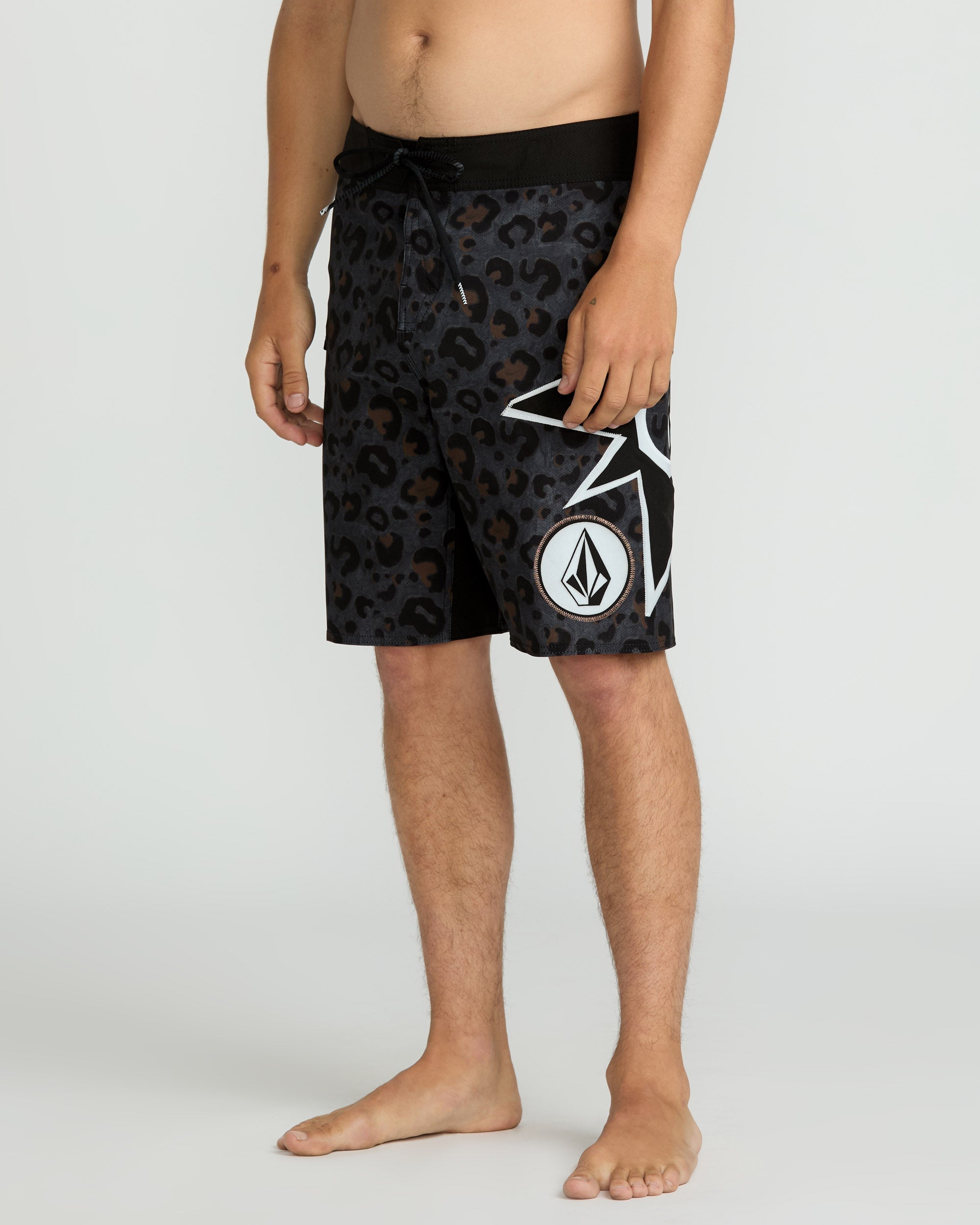 St4R G4Zer Mod 20" Boardshorts - Asphalt Black - Herren - Volcom ...
