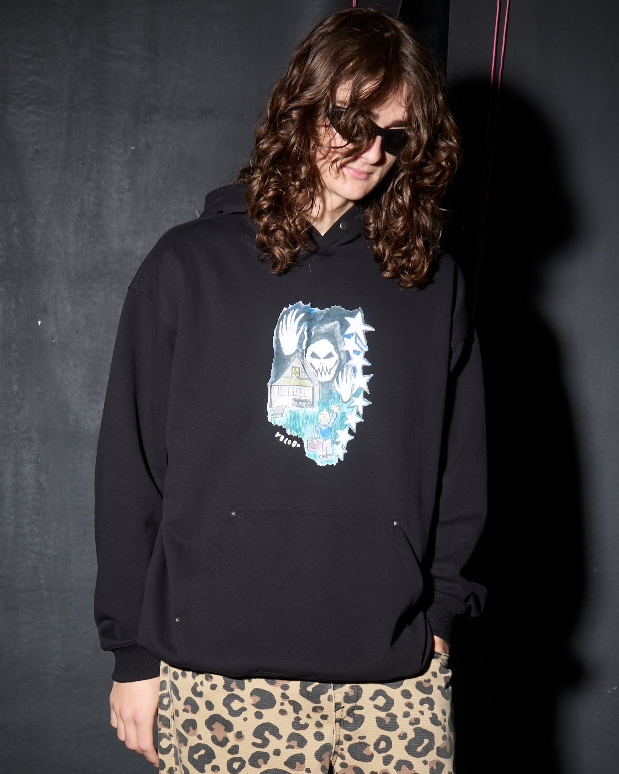 Issam Auptel Hoodie - Black - Men - Volcom EU – Volcom Switzerland