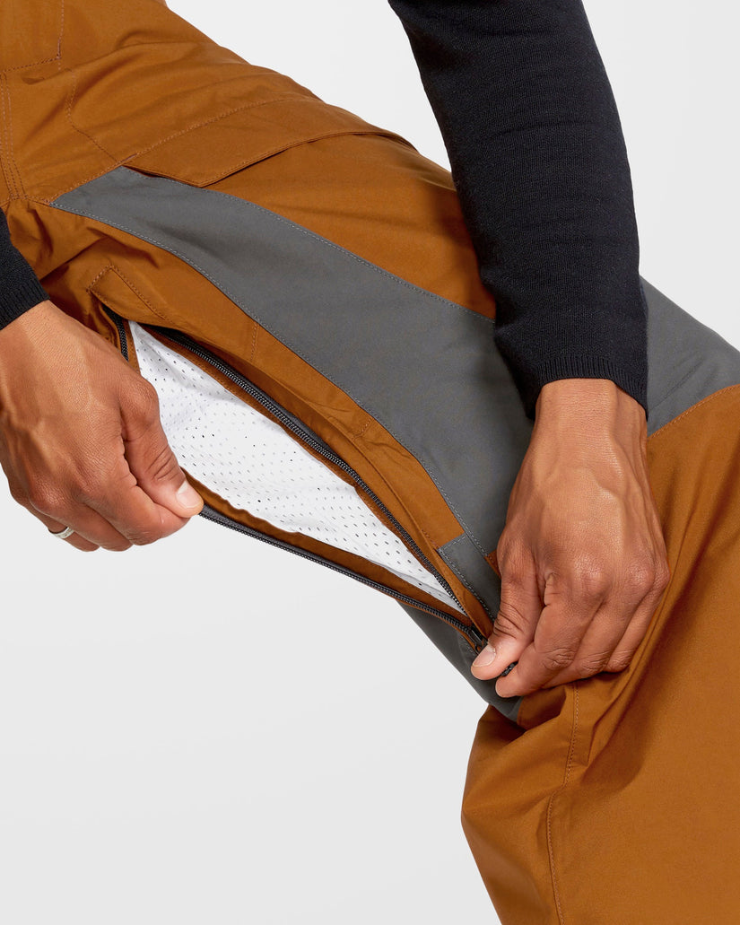 Rnge Stretch Gore-Tex Trousers - Caramel - Herren - Volcom Schweiz - 2 ...