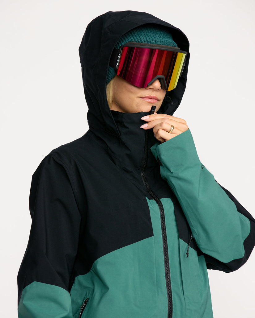 At Stretch Gore-Tex Jacke - Spruce Green - Damen - Volcom Schweiz ...