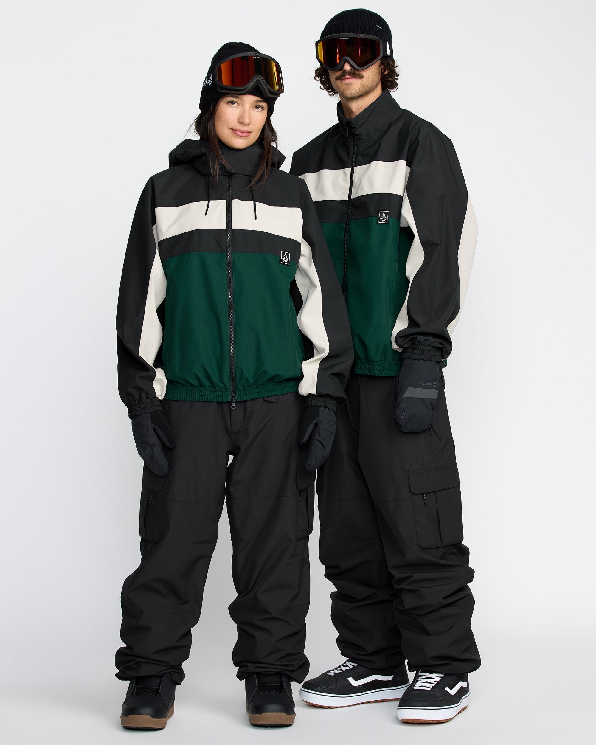Dlm Jacke - Black Green - Volcom Schweiz – Volcom Switzerland