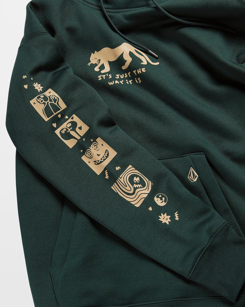 Riding Hydro Kapuzenpullover - Scarab - Damen - Volcom Schweiz - 2 ...