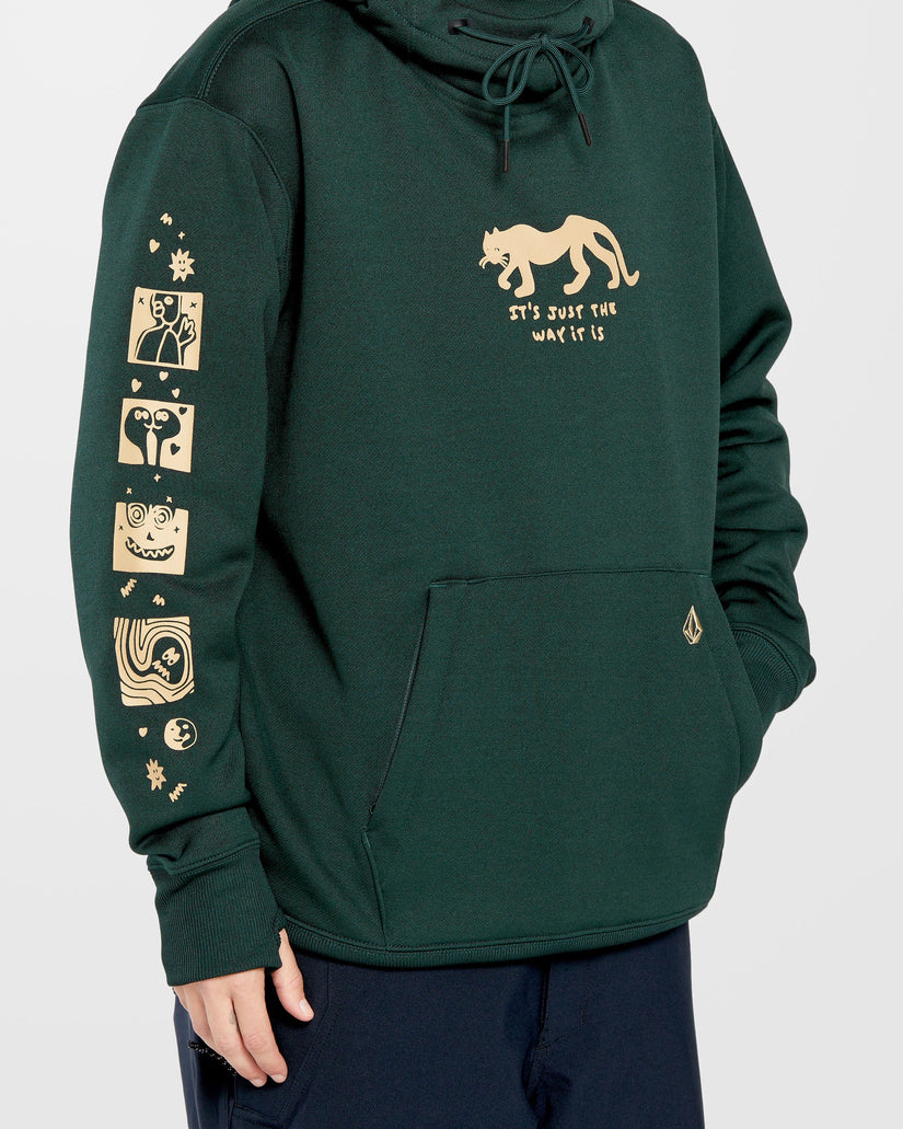 Riding Hydro Kapuzenpullover - Scarab - Damen - Volcom Schweiz - 2 ...