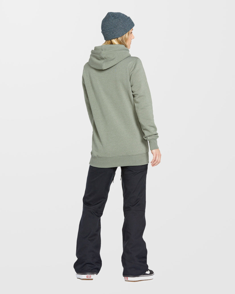 Tower Fleece Kapuzenpullover - Lichen Green - Damen - Volcom Schweiz ...