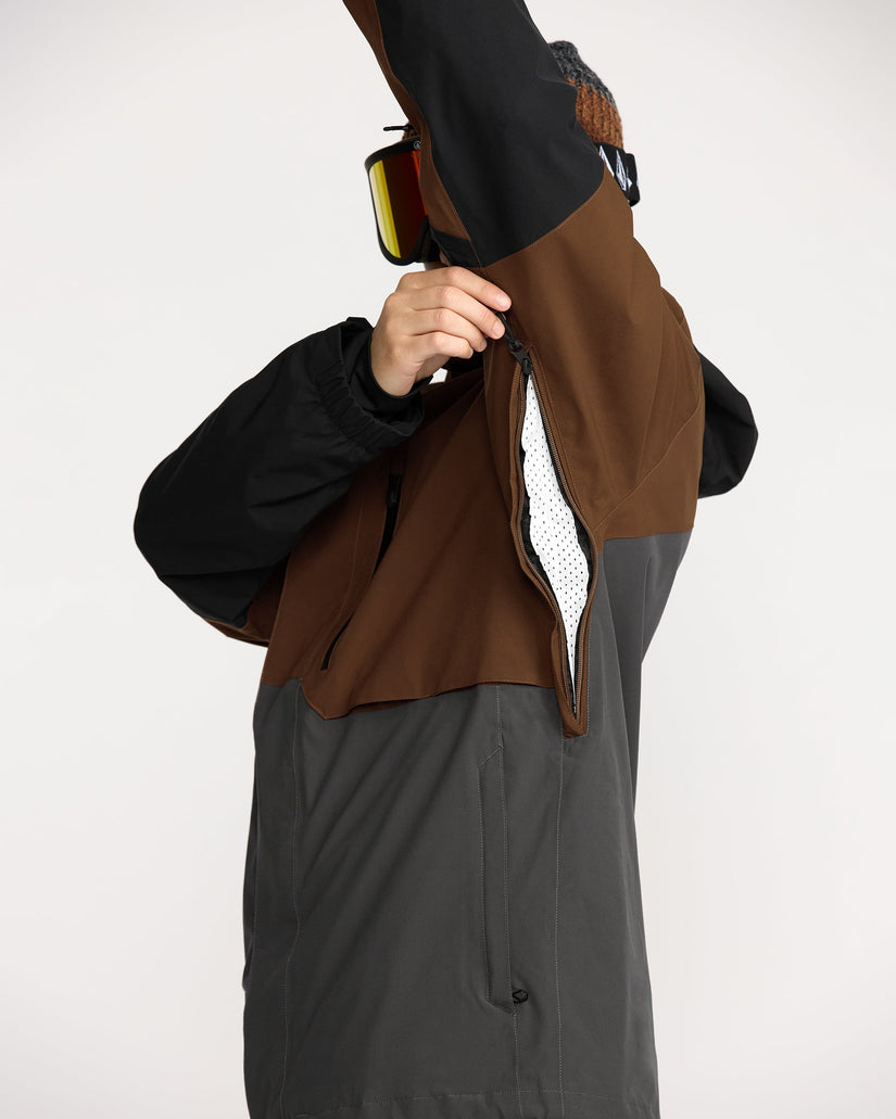 Rnge Stretch 30K Jacke - Brown - Herren - Volcom Schweiz – Volcom ...