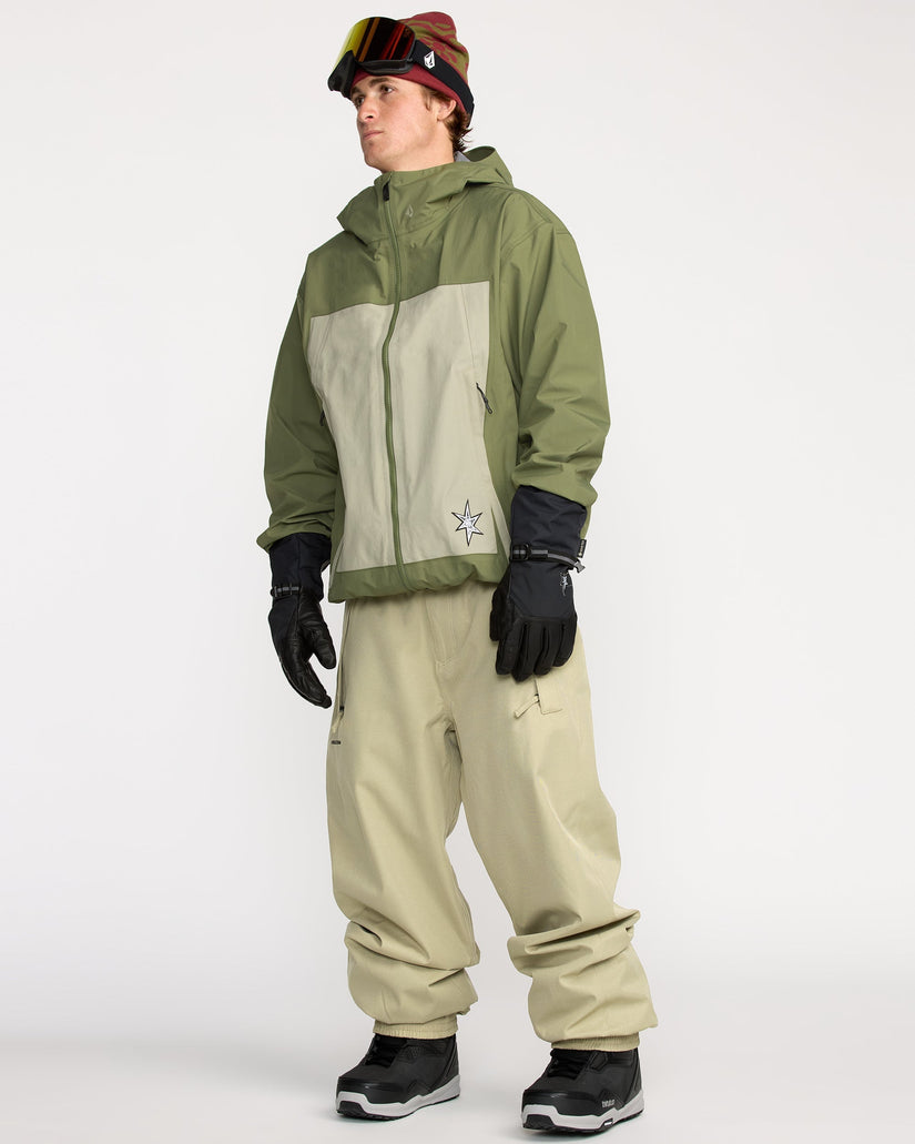 Arthur 3L Jacke - Dark Olive - Herren - Volcom Schweiz – Volcom Switzerland