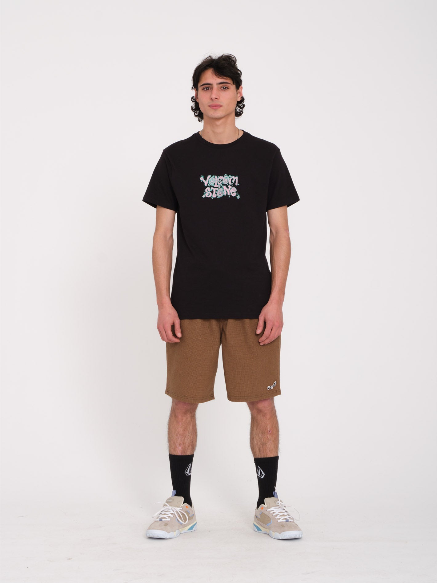 Justin Hager In Type T-Shirt - BLACK - Herren - Volcom Schweiz – Volcom ...