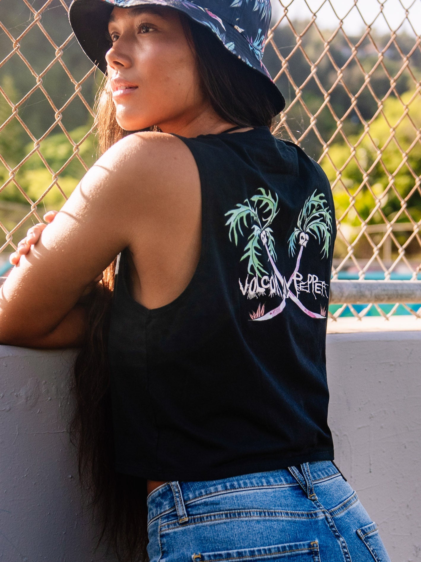 Pepper Crop Tank Top - BLACK - Damen - Volcom Schweiz – Volcom Switzerland