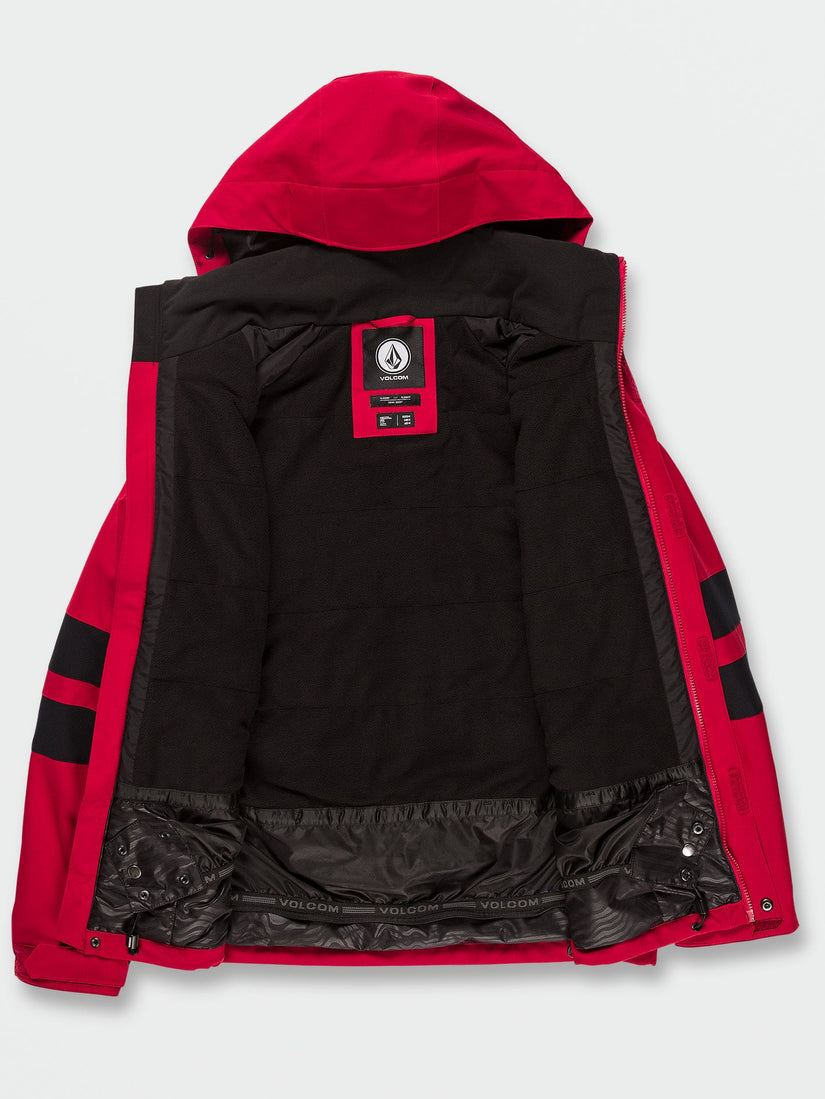 Jp Insulated Jacket - Red | Volcom Switzerland