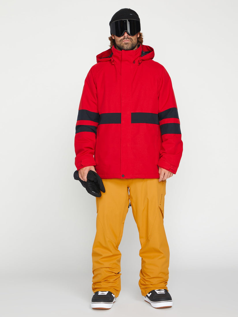 Jp Insulated Jacket - Red | Volcom Switzerland