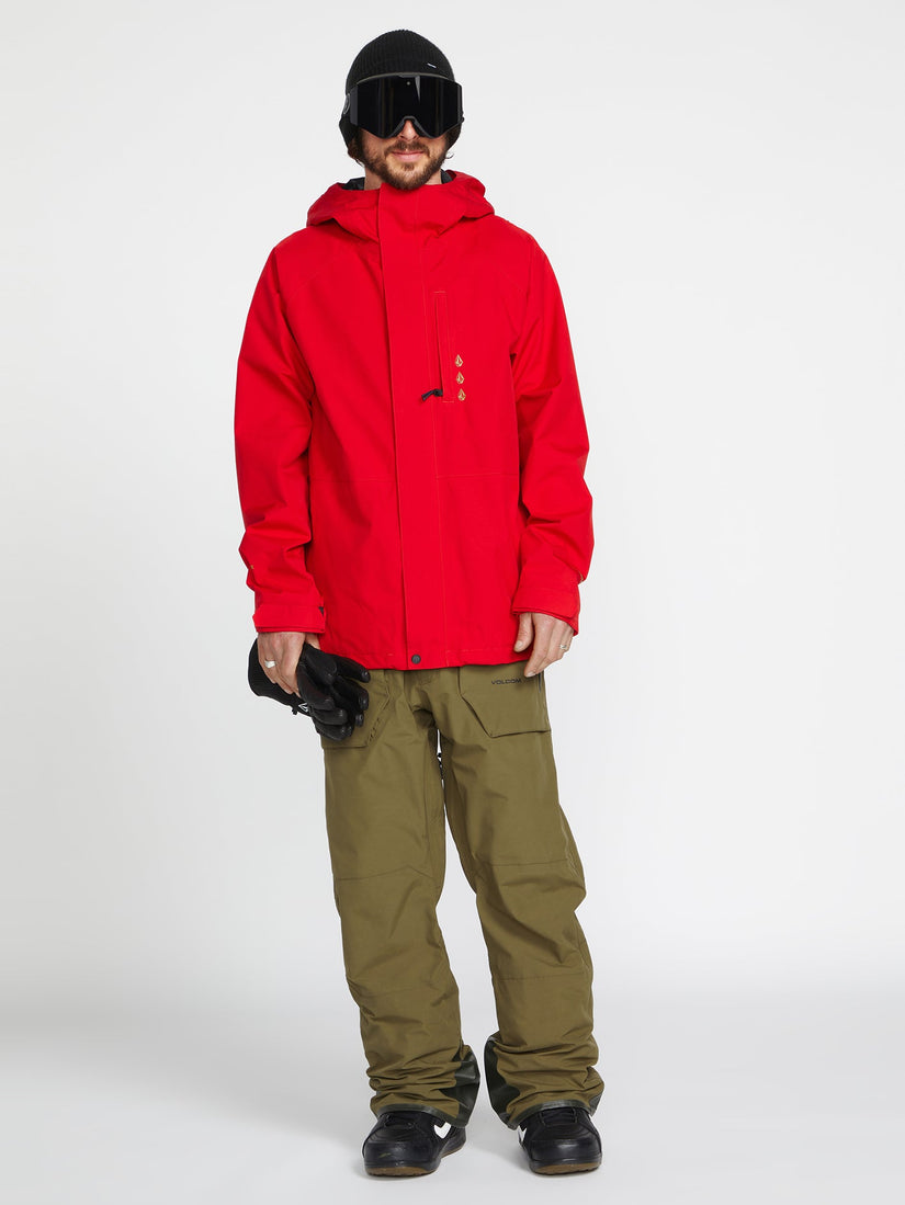 Dua Gore-Tex Jacket - Red | Volcom Switzerland